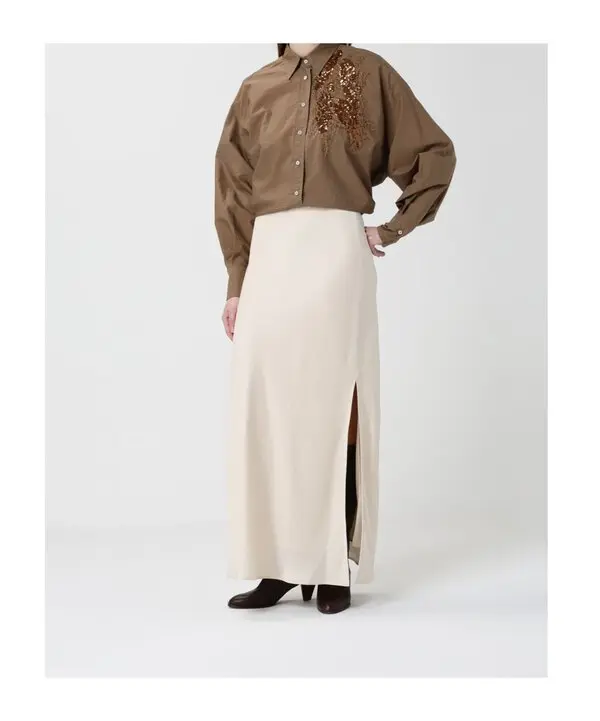 Brunello Cucinelli Embellished Button-down Blouse