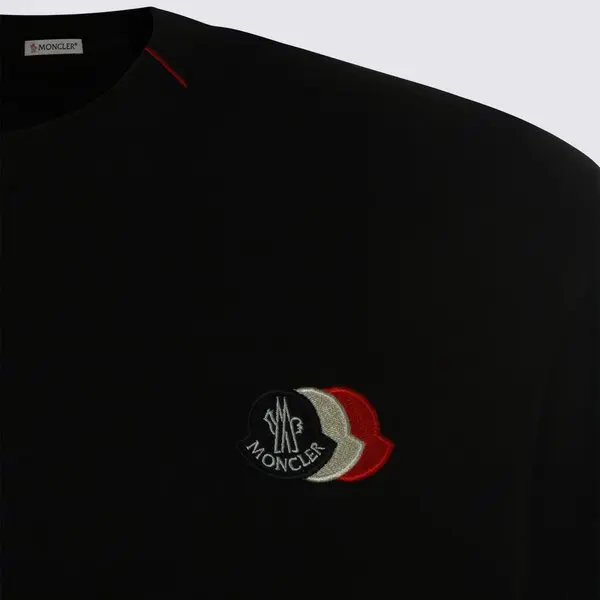 Moncler Logo Patch Crewneck T-shirt