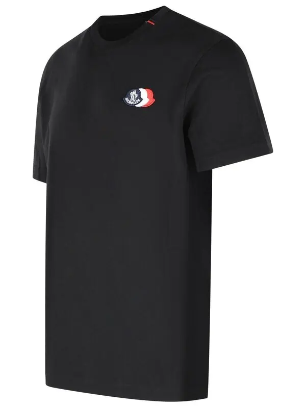 Moncler Logo Patch Crewneck T-shirt