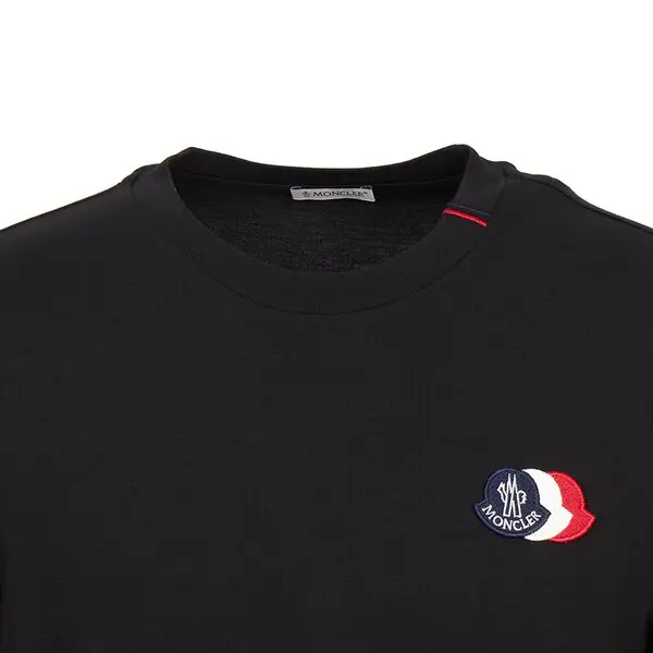 Moncler Logo Patch Crewneck T-shirt