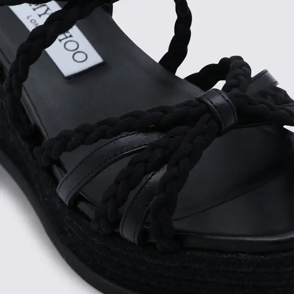 JIMMY CHOO Nyra 60 Wedge Sandals