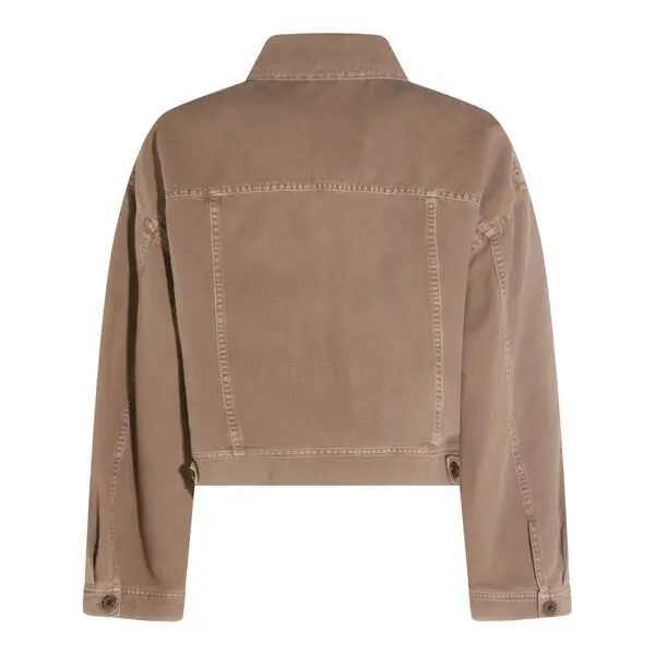 Brunello Cucinelli Cropped Denim Jacket