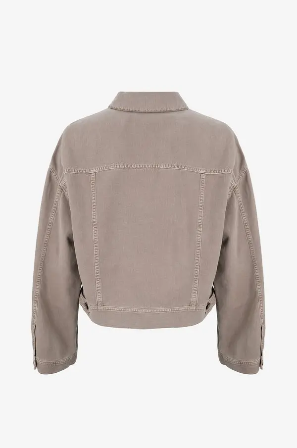 Brunello Cucinelli Cropped Denim Jacket