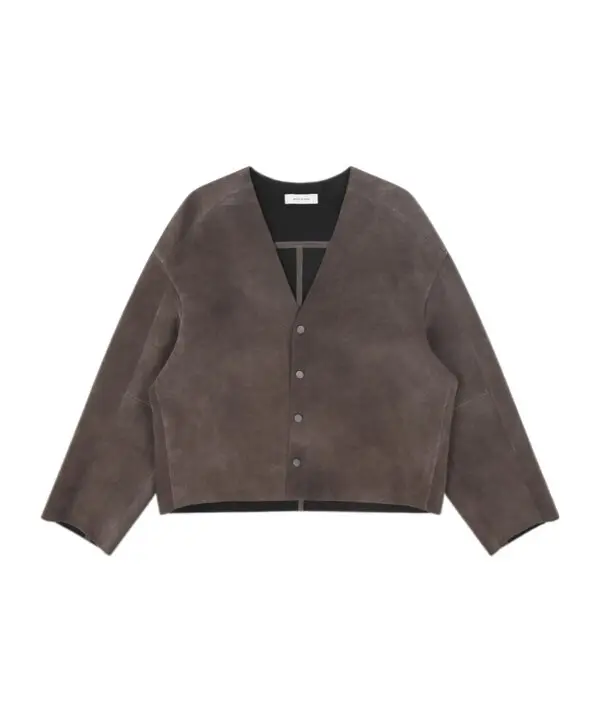 ENTIRE STUDIOS Suede Leather Jacket