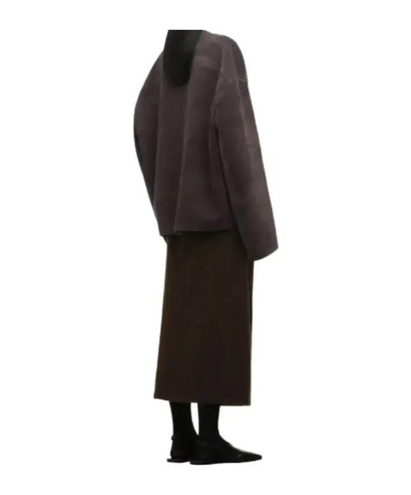 ENTIRE STUDIOS Suede Leather Jacket