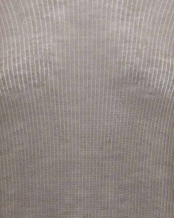 Rick Owens Semi-sheer Ribbed Hoodie - Gray