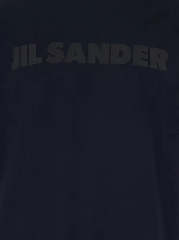 JIL SANDER Logo Printed Crewneck T-shirt - No