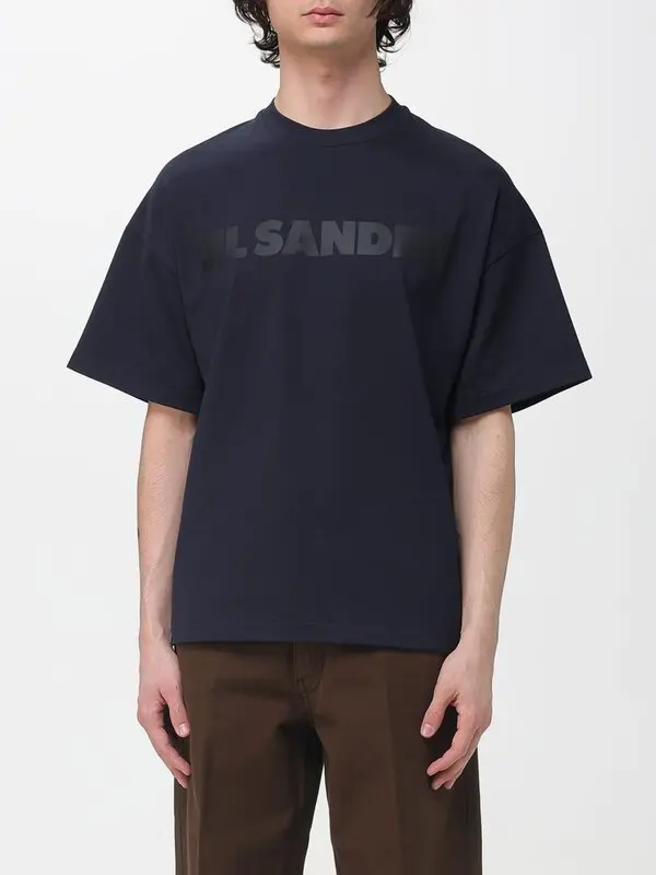 JIL SANDER Logo Printed Crewneck T-shirt - No