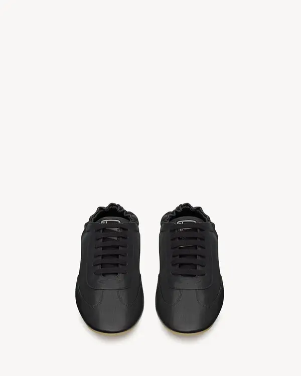 Saint Laurent Lewis Lace-up Sneakers - Black