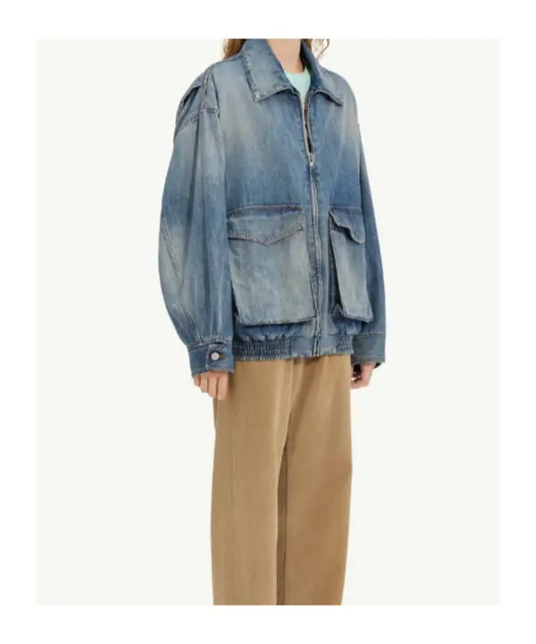 MAISON MARGIELA Zip-up Denim Jacket
