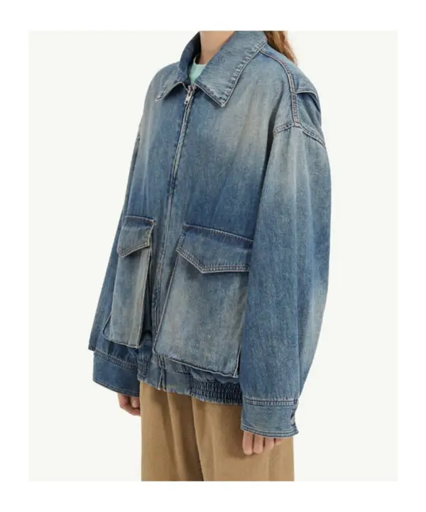 MAISON MARGIELA Zip-up Denim Jacket