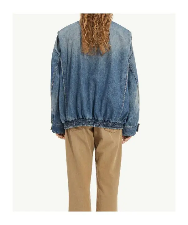 MAISON MARGIELA Zip-up Denim Jacket
