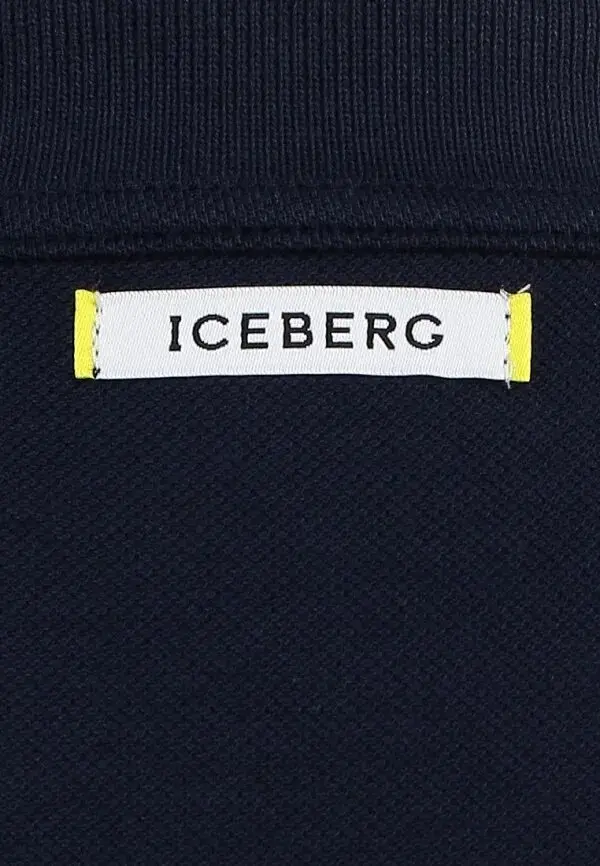 Iceberg Printed Polo Shirt - Black