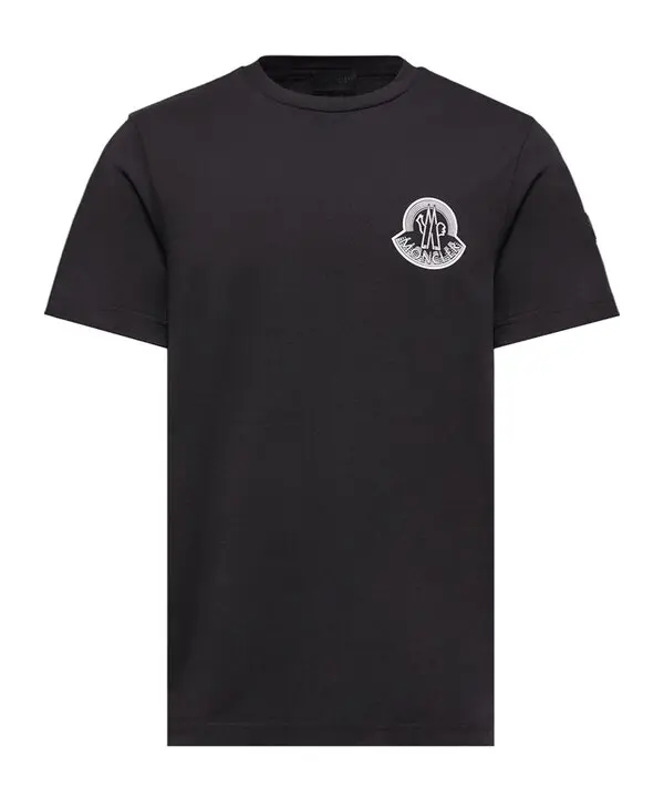 Moncler Logo Printed Crewneck T-shirt