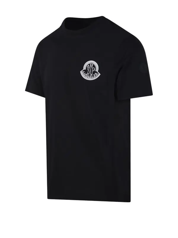 Moncler Logo Printed Crewneck T-shirt
