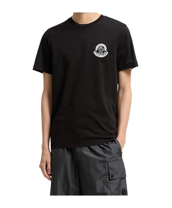 Moncler Logo Printed Crewneck T-shirt