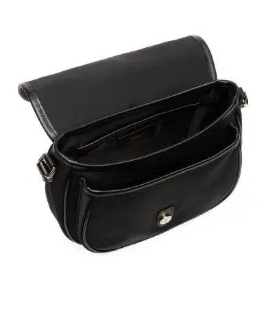 Bally Leather Crossbody Bag With Crest Detail