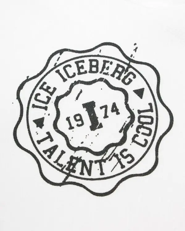 Iceberg Logo Printed Polo Shirt