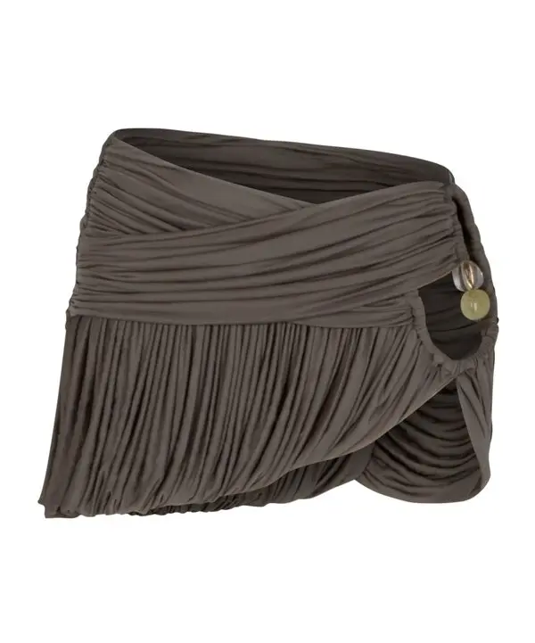 Christopher Esber Mini Bubble Skirt - Black