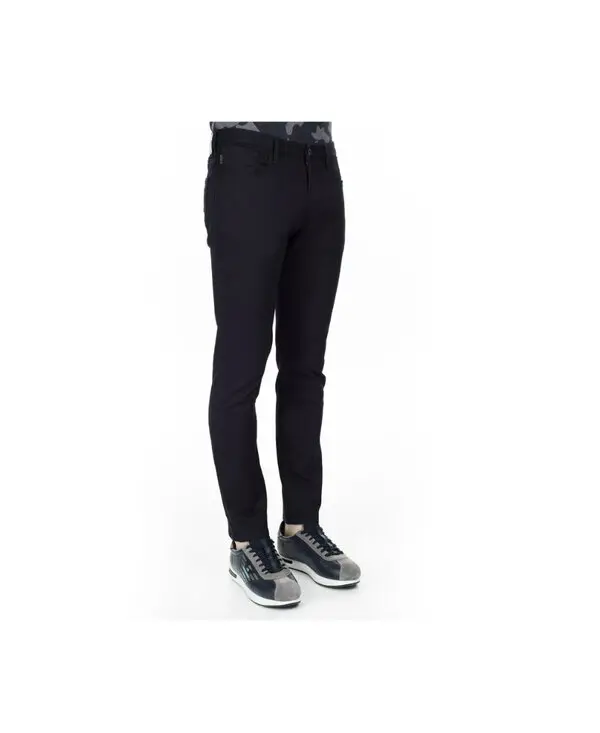 Emporio Armani Logo Jeans - Black