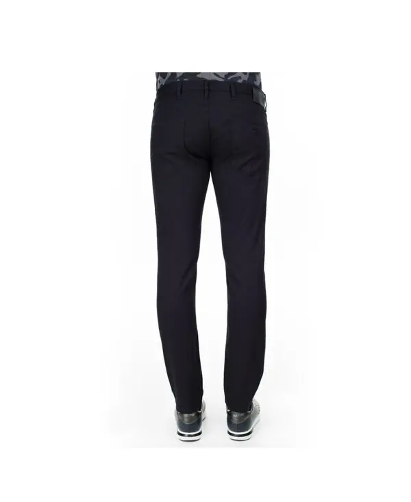 Emporio Armani Logo Jeans - Black