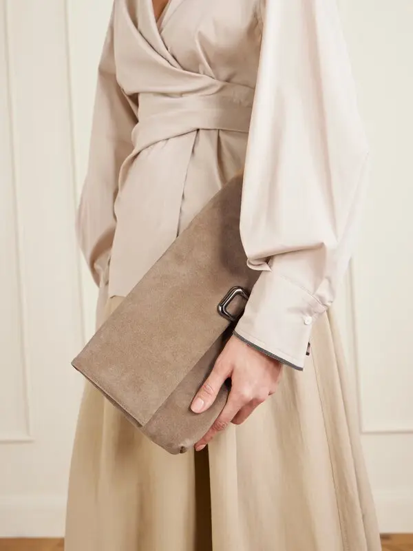 Brunello Cucinelli Flap Clutch