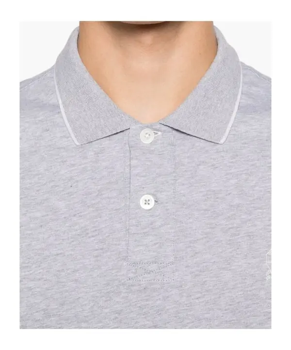 Brunello Cucinelli Logo Embroidered Short-sleeved Polo Shirt