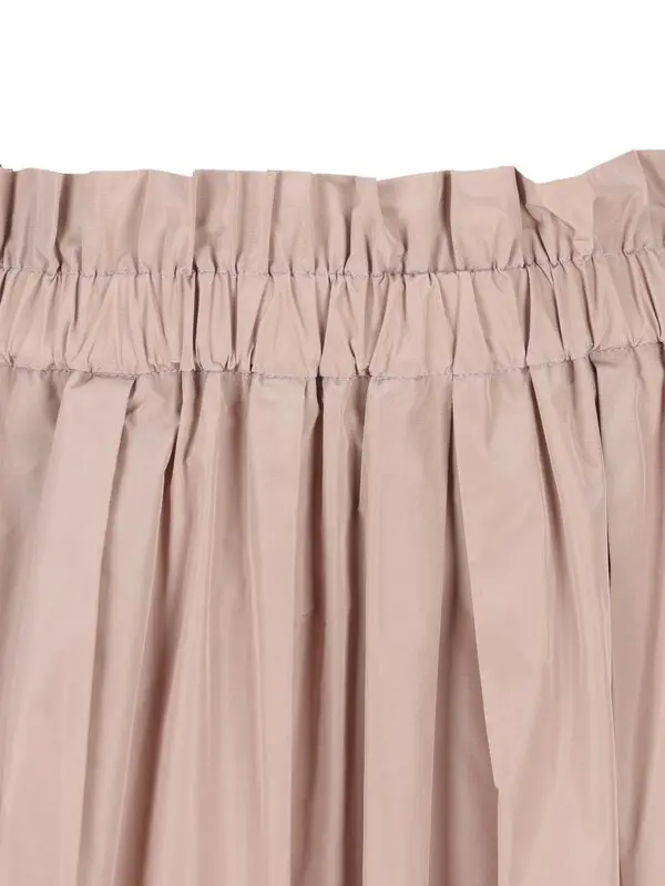 Herno A-line Midi Skirt With Elasticated Waistband - Nude