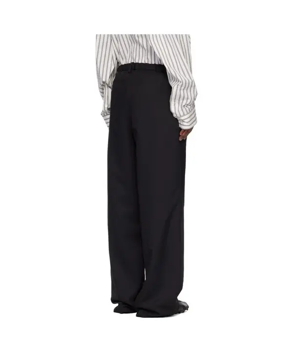 Mihara Yasuhiro Wide-leg Drawstring Trousers