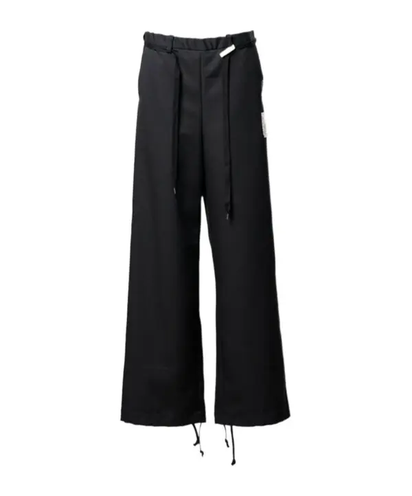 Mihara Yasuhiro Wide-leg Drawstring Trousers