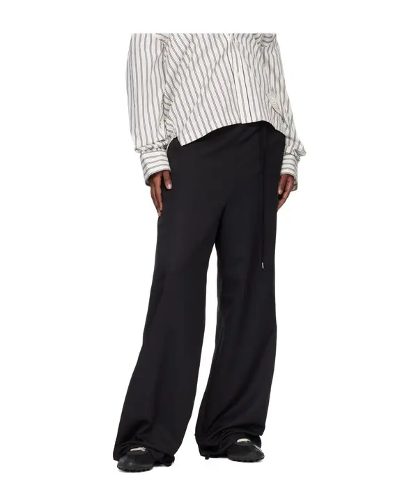Mihara Yasuhiro Wide-leg Drawstring Trousers