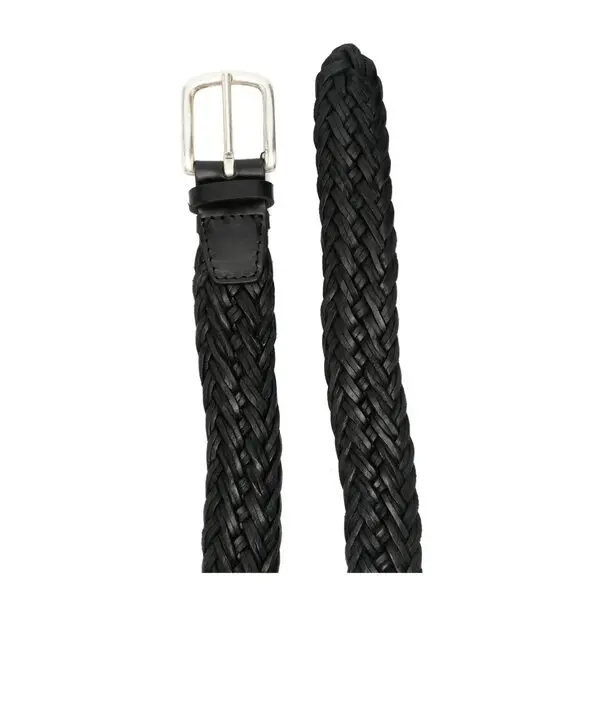 ORTIGNI Braided Leather Belt