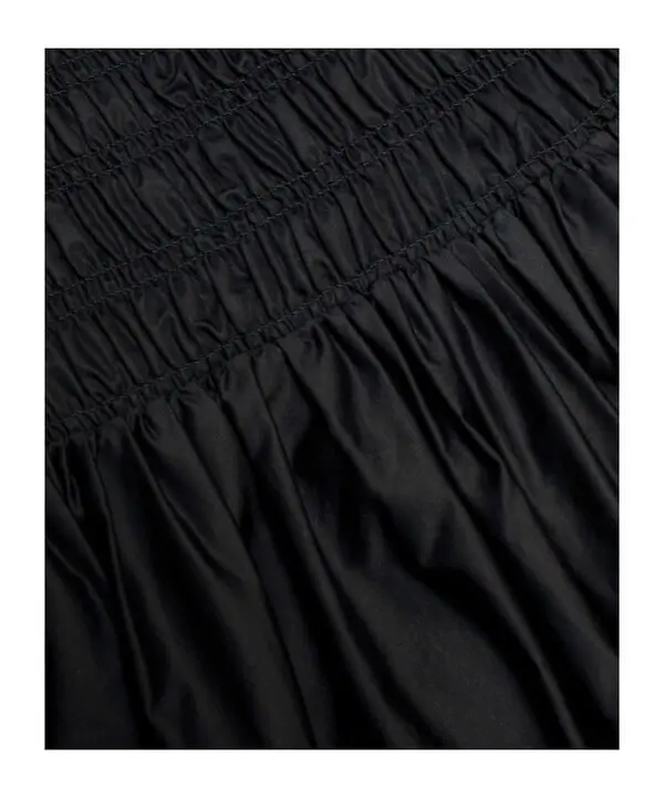 SELF-PORTRAIT Shirred-panel Maxi Skirt