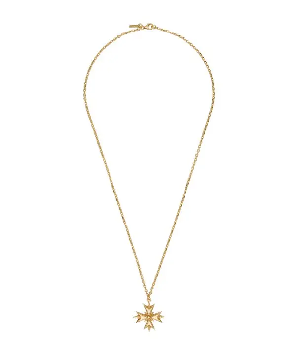 Emanuele Bicocchi Small Crest Necklace - Golden