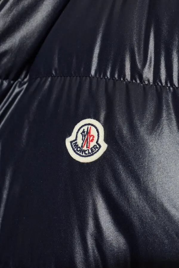 Moncler Restigo Quilted Down Vest - Navy Blue
