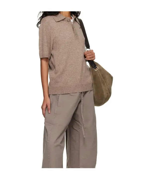 ENTIRE STUDIOS Short Sleeve Knit Polo