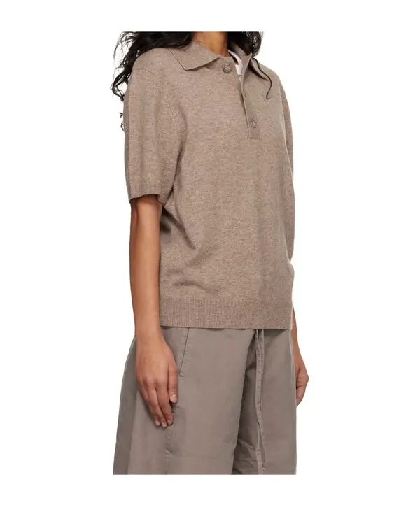 ENTIRE STUDIOS Short Sleeve Knit Polo