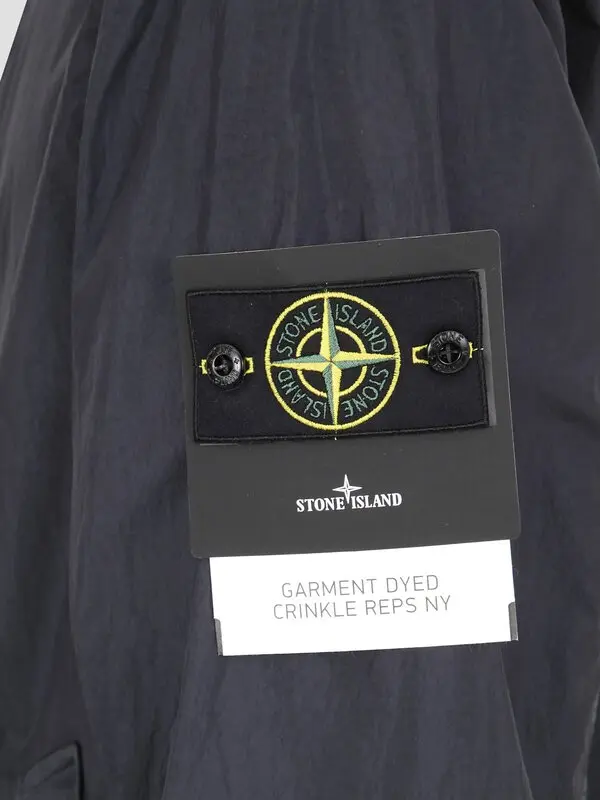 Stone Island Logo Patch Hooded Jacket