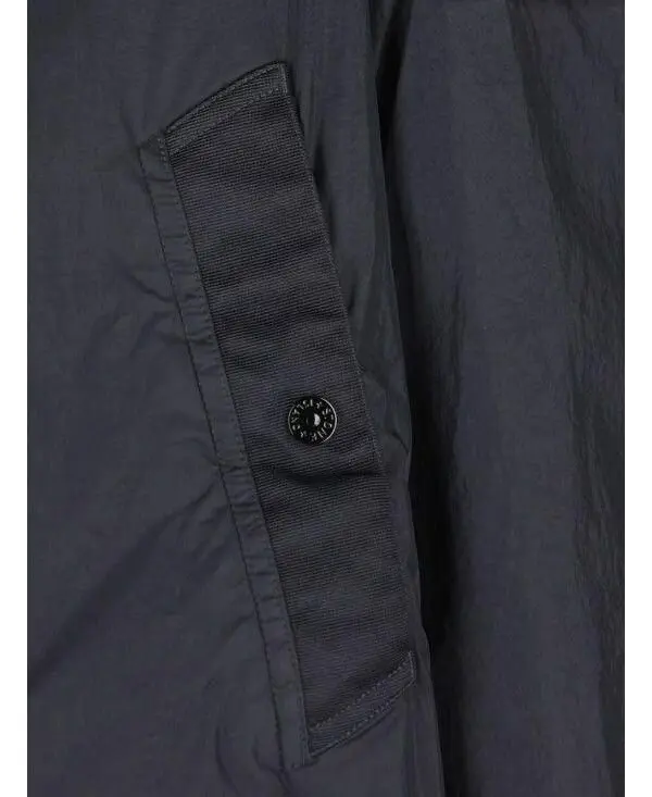 Stone Island Logo Patch Hooded Jacket