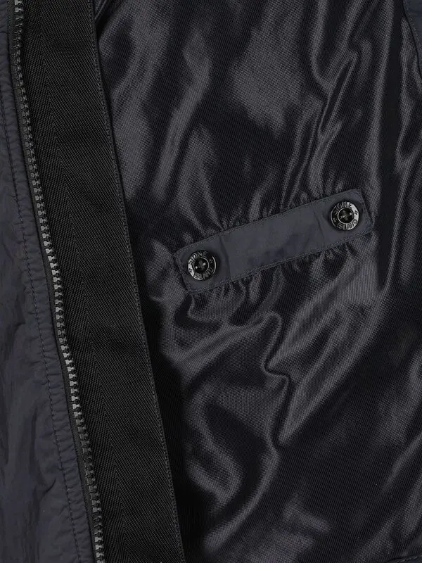 Stone Island Logo Patch Hooded Jacket