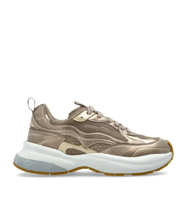 Emporio Armani Logo Detailed Low-top Sneakers - Gray