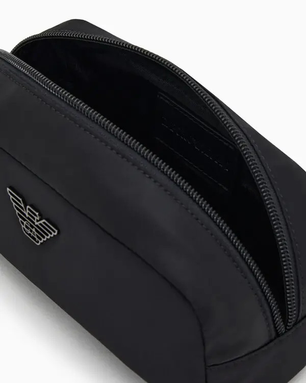 Emporio Armani Eagle Plaque Makeup Bag