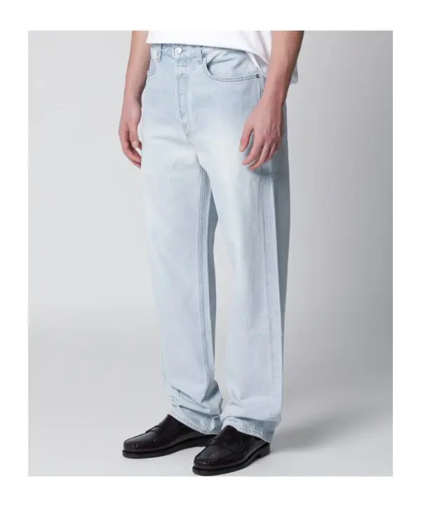 AGOLDE 90s Straight-leg Mid-rise Jeans In Denim