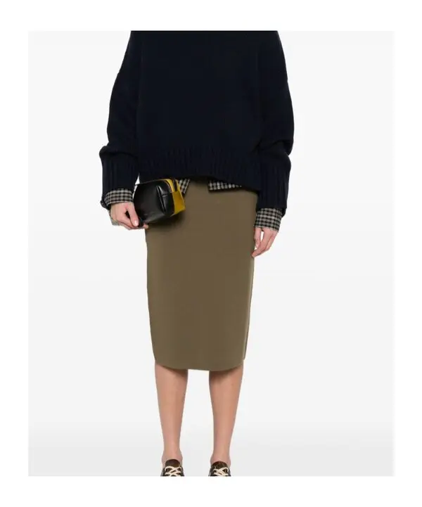 Max Mara Stretch Viscose Pencil Skirt