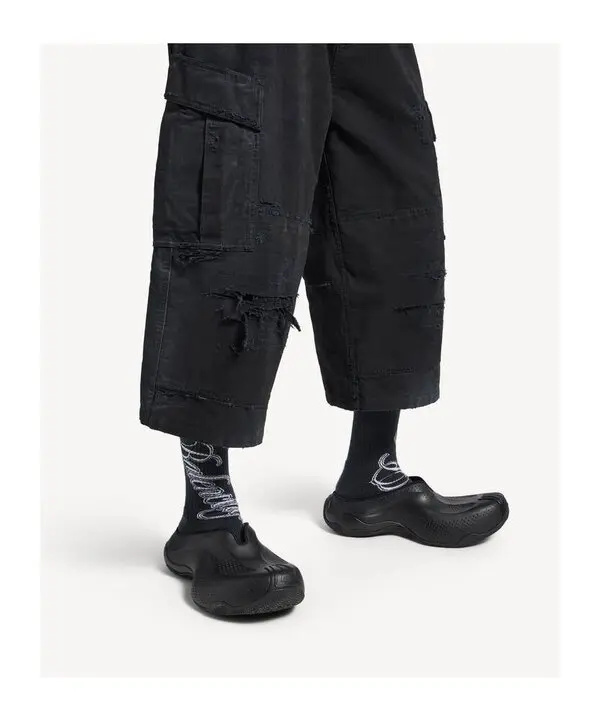 Balenciaga Basketball Slip-on Sneakers - Black
