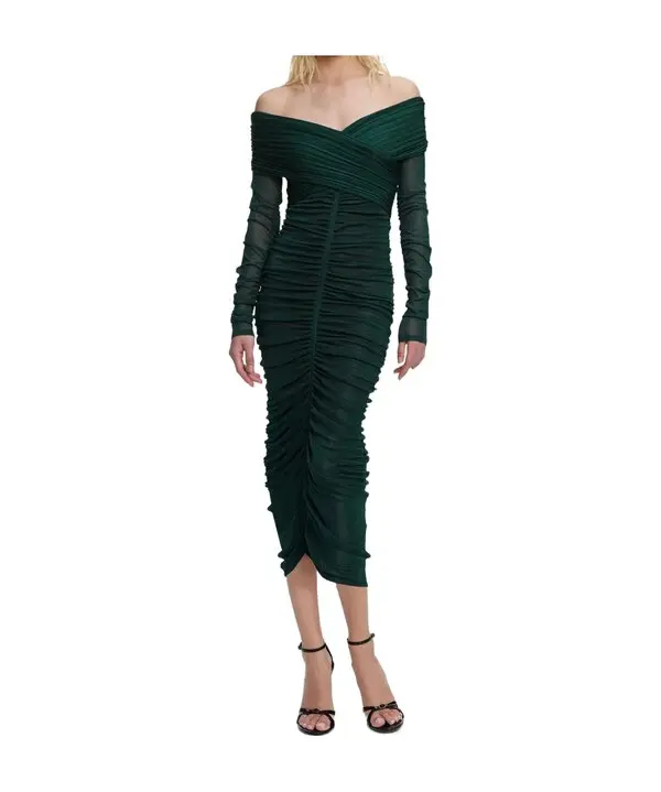 SELF-PORTRAIT Knit Midi Dress