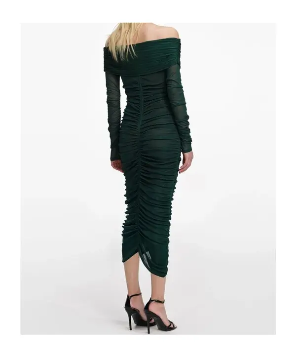 SELF-PORTRAIT Knit Midi Dress