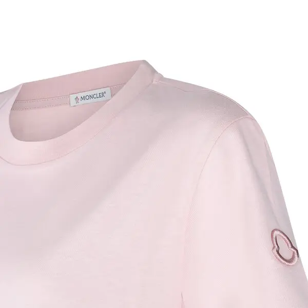 Moncler Logo Patch Crewneck T-shirt