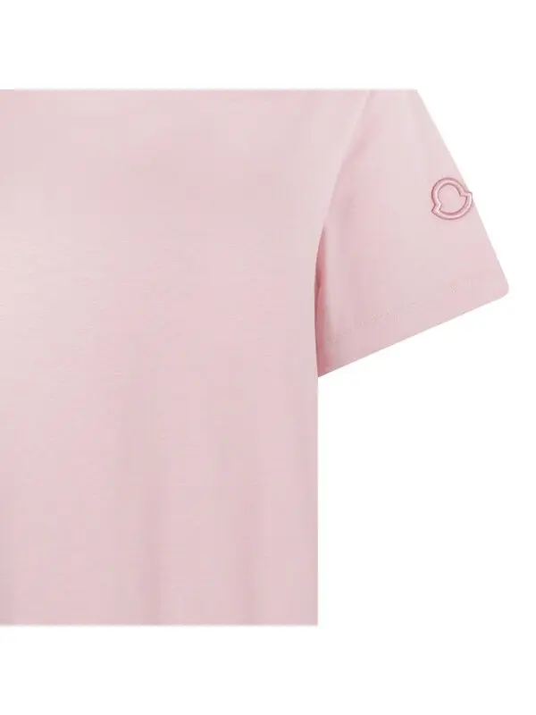 Moncler Logo Patch Crewneck T-shirt