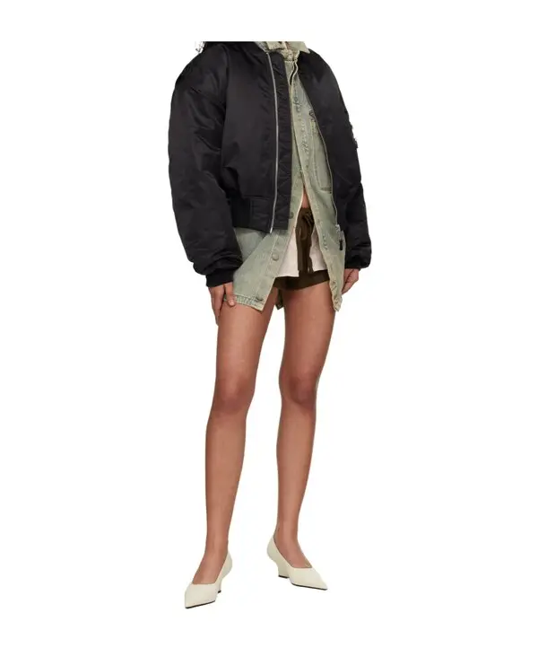 ENTIRE STUDIOS Lightweight Micro Shorts - Brown